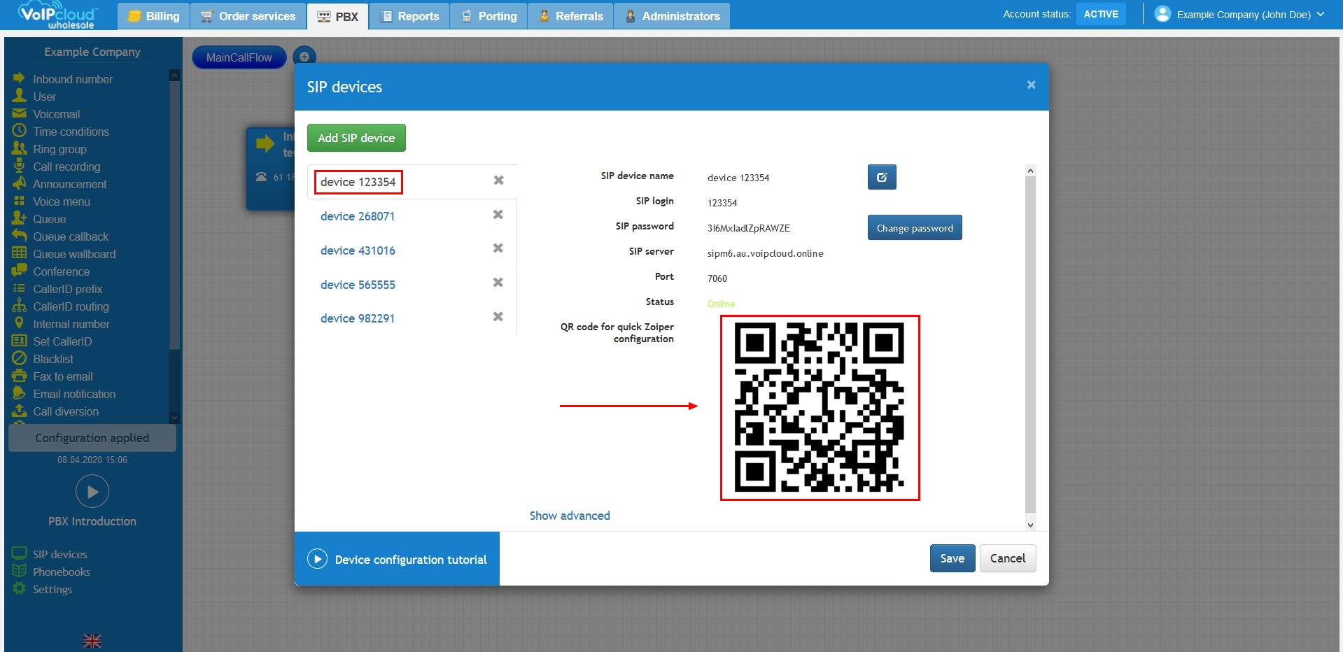 ZoiPer Softphone Configuration – Knowledge base centre