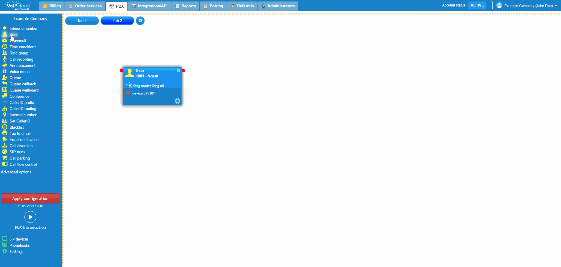 Real Time Call Monitoring