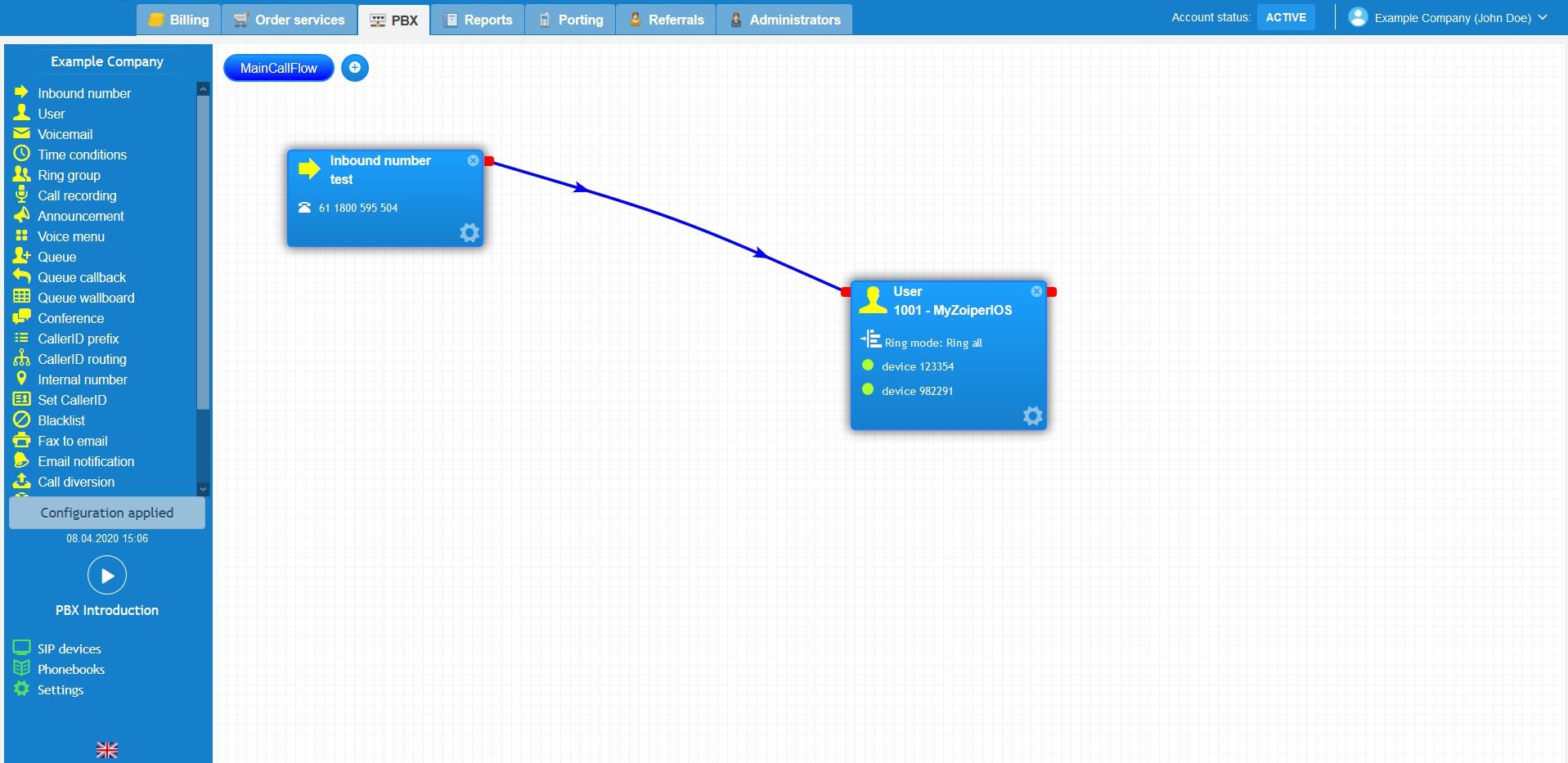 Zoiper Softphone Configuration – Knowledge base centre