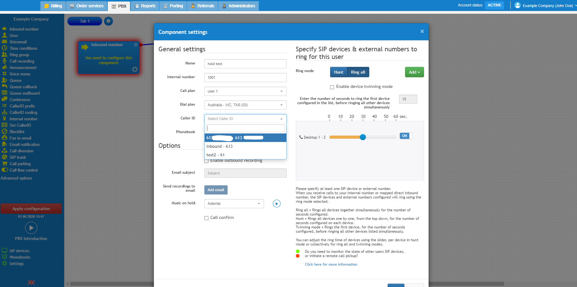 Preparing Numbers Before Porting Cutover – Knowledge base centre