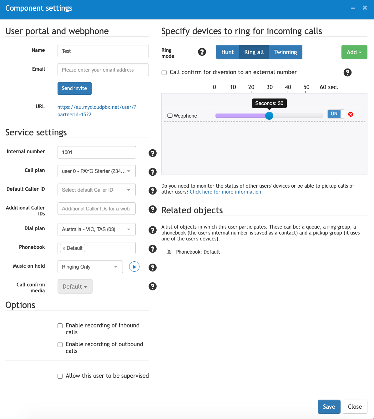 PBX licenses – Knowledge base centre