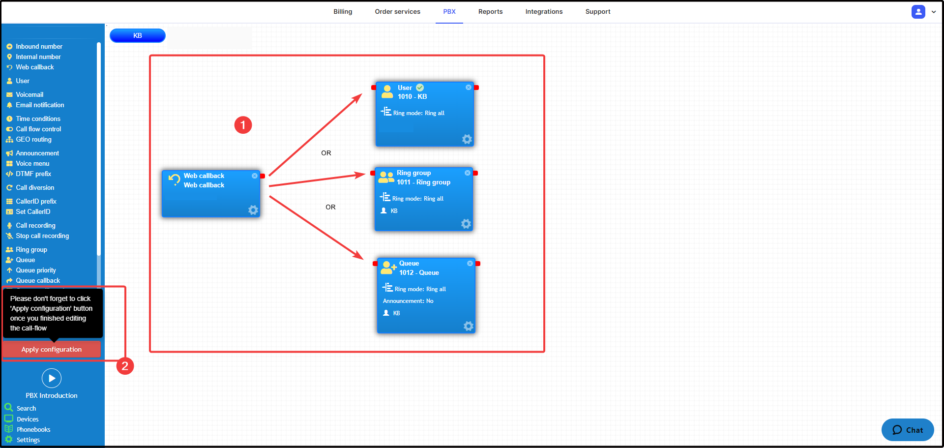 Web Callback Feature Web Callback Feature